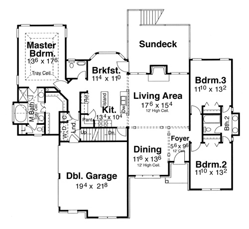 House Chelsea House Plan - House Plan Resource